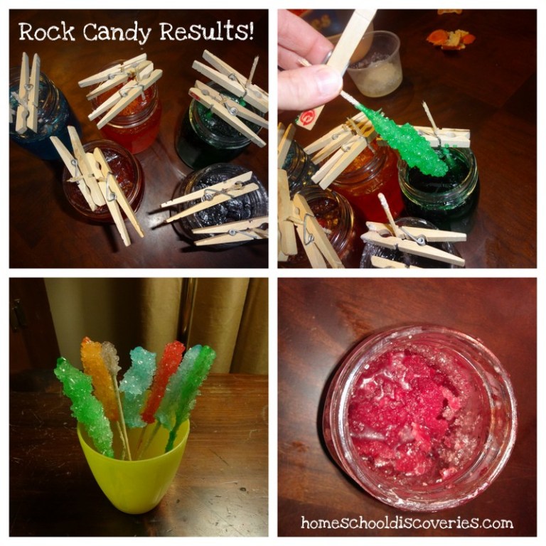 Making Rock Candy | Homeschool Discoveries